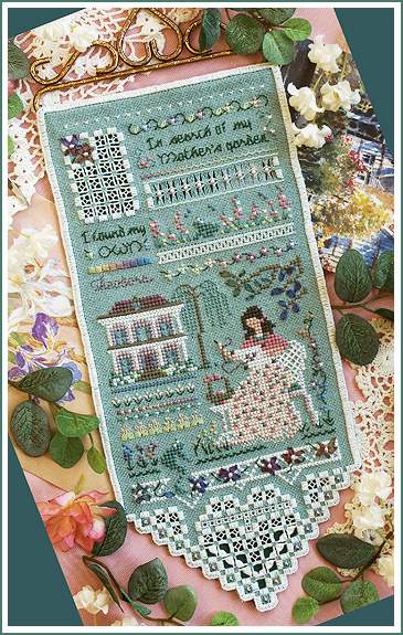Stitchers Garden Sampler by Victoria Sampler - Cross Stitch Kits & Patterns